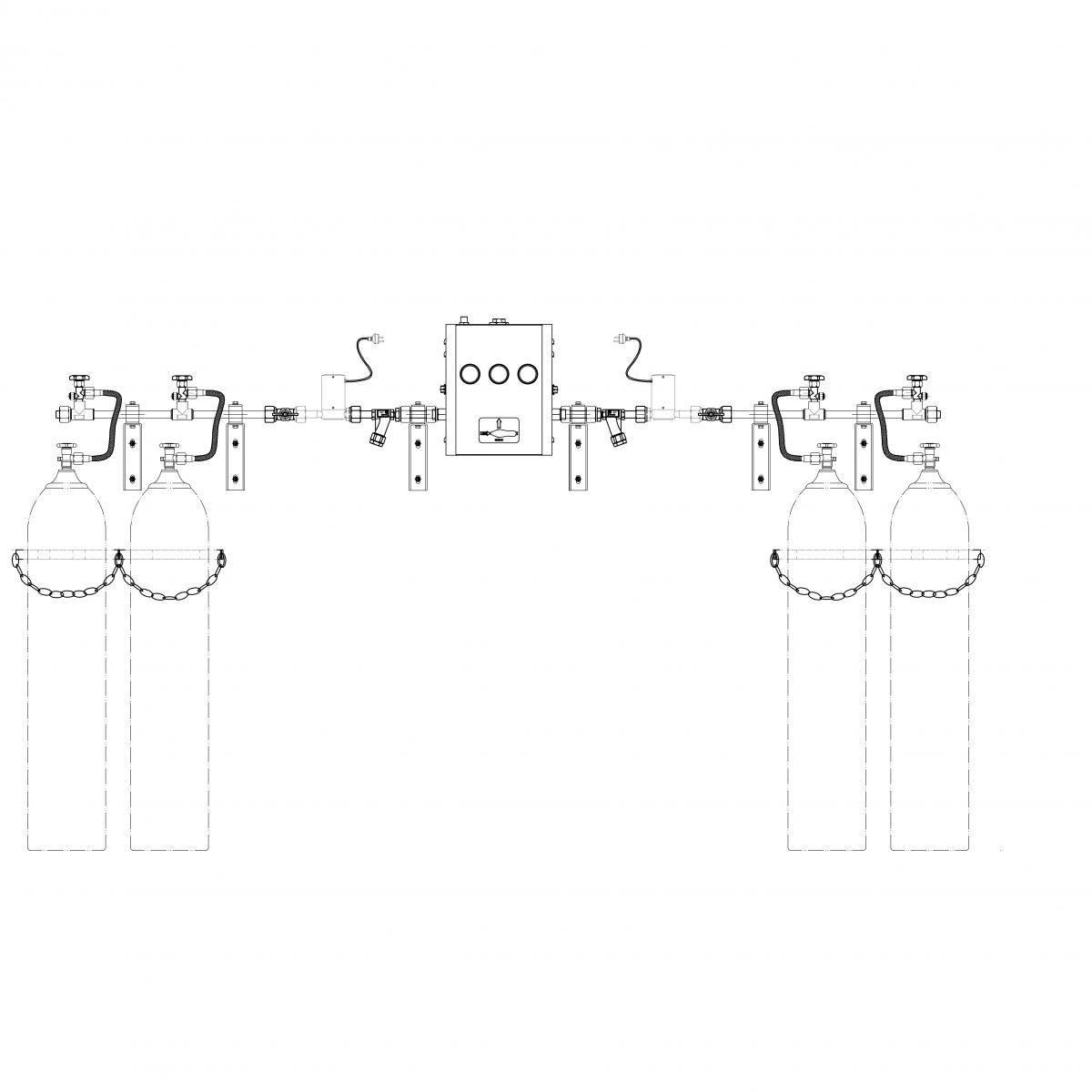 Dome Bias Semi-Automatic Manifold | Genstartech